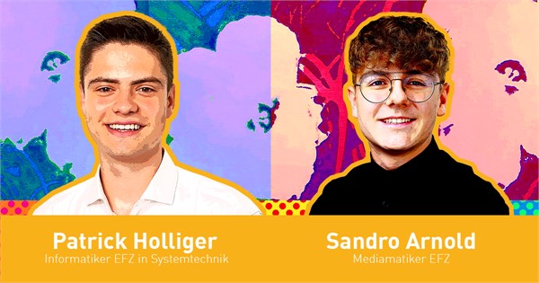 Lehrabschluss 2024 Patrick und Sandro | achermann ict-services ag
